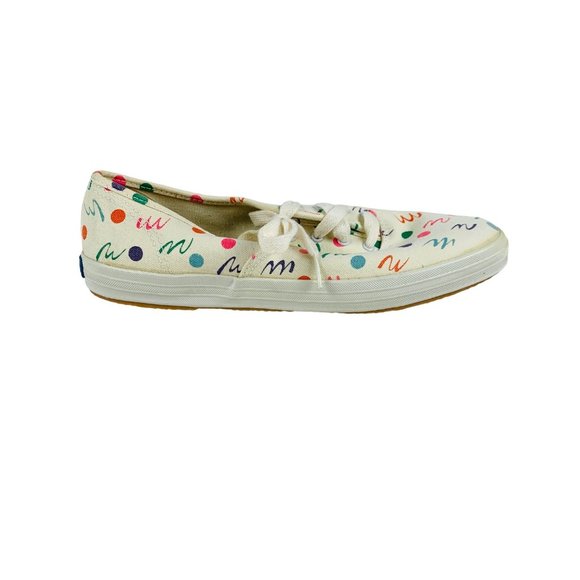 Keds | Shoes | Vintage 9s Keds Sneakers Womens 9 M White Multi Colored ...